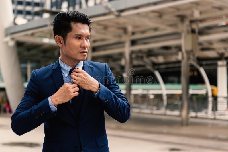 A Man Prepare for Interview the Job Stock Photo - Image of conversation ...