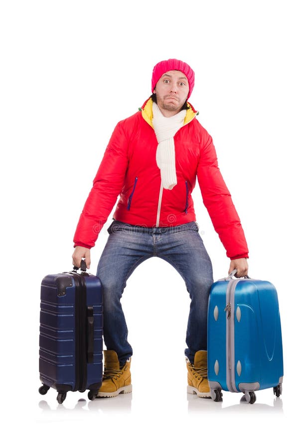 Man preparing for winter stock image. Image of packing - 47993457