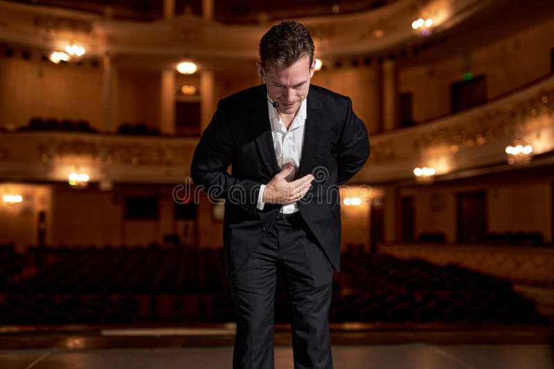 Gratitude in the Spotlight - Thank You Slide Background Stock Photo ...