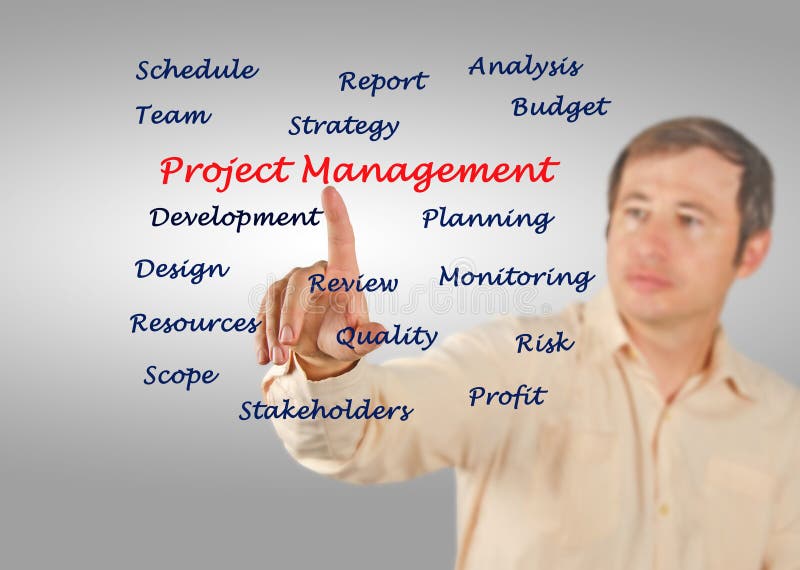 Project management stock image. Image of report, management - 85695403