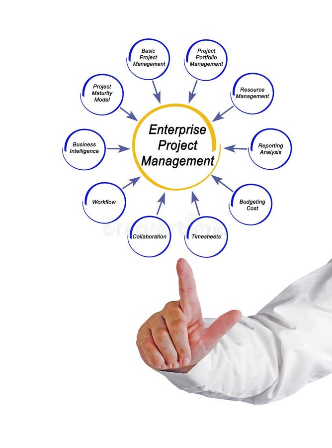 Enterprise Project Management Stock Image - Image of consulting, sheets ...