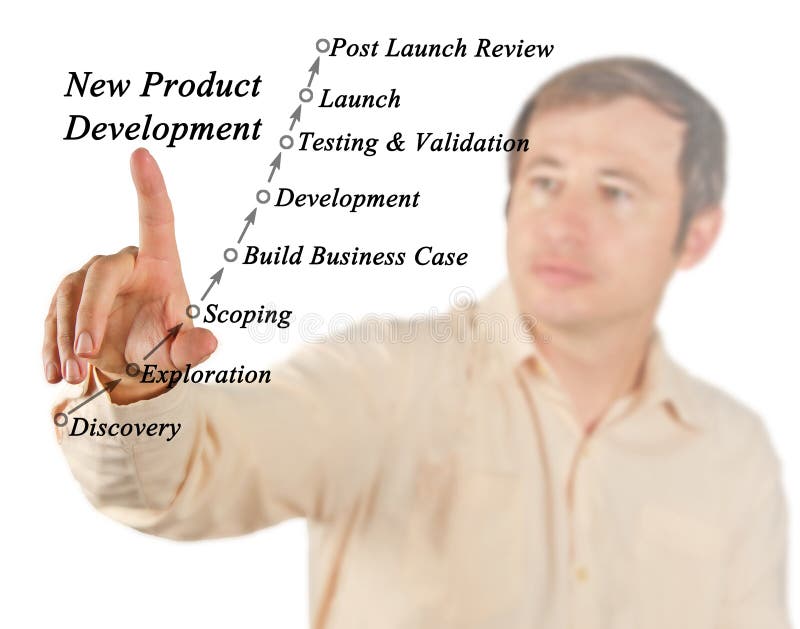 New Product Development stock photo. Image of male, diagram - 110920208