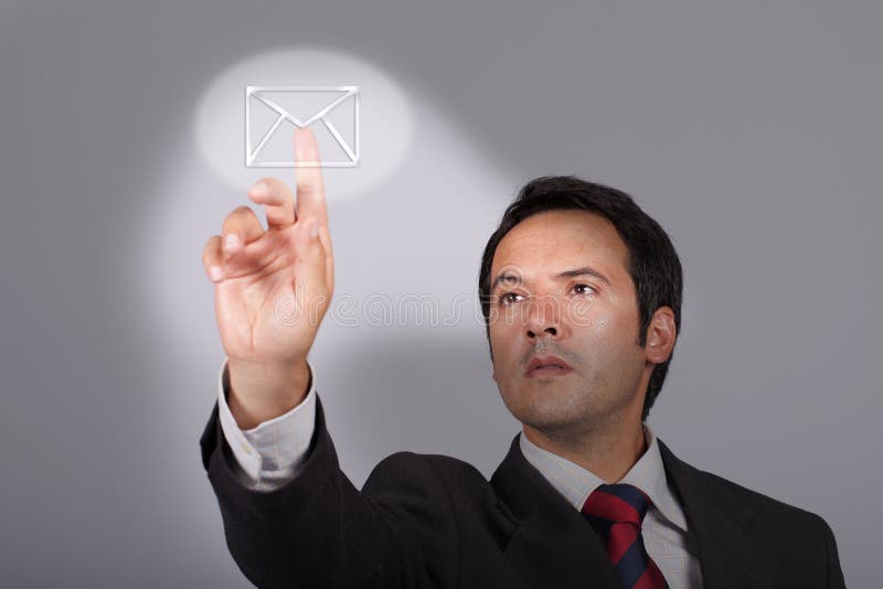 A Person about To Check Apple Mail Application Editorial Image - Image ...