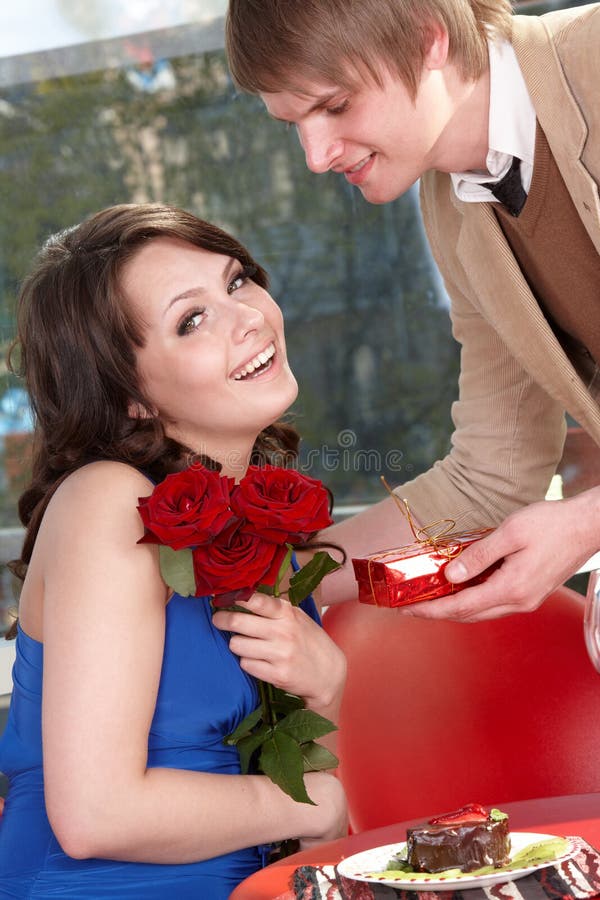Man Propose Marriage To Girl. Stock Photo - Image of beautiful, girl ...