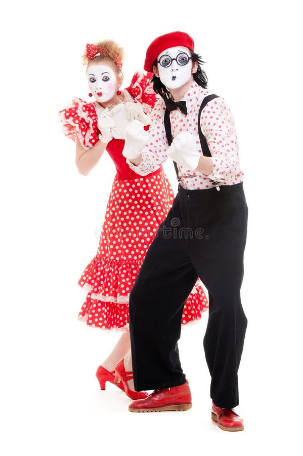 Man protecting his woman stock image. Image of face, mask - 13962277