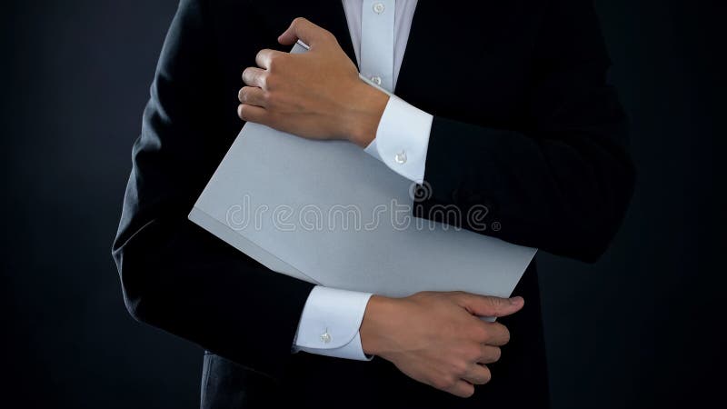 Man Protecting Laptop Computer, Information Security Antivirus, Private ...