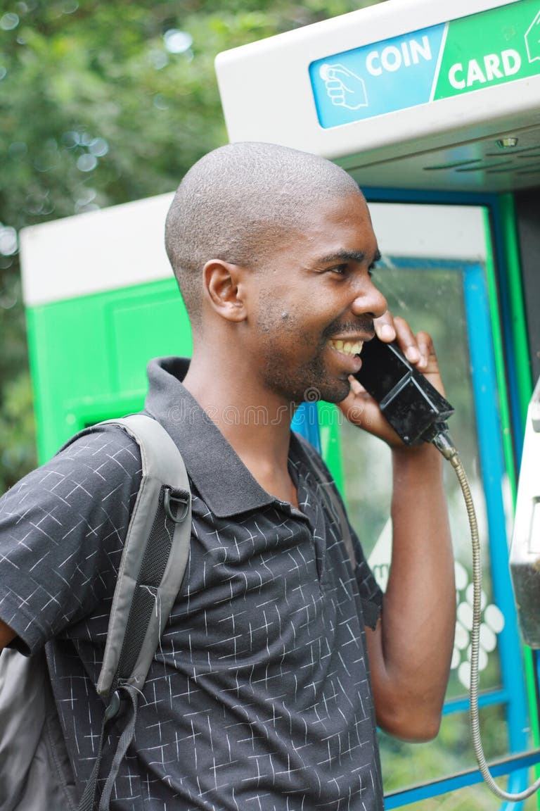 African Person Dialling Phone Stock Photos - Free & Royalty-Free Stock ...