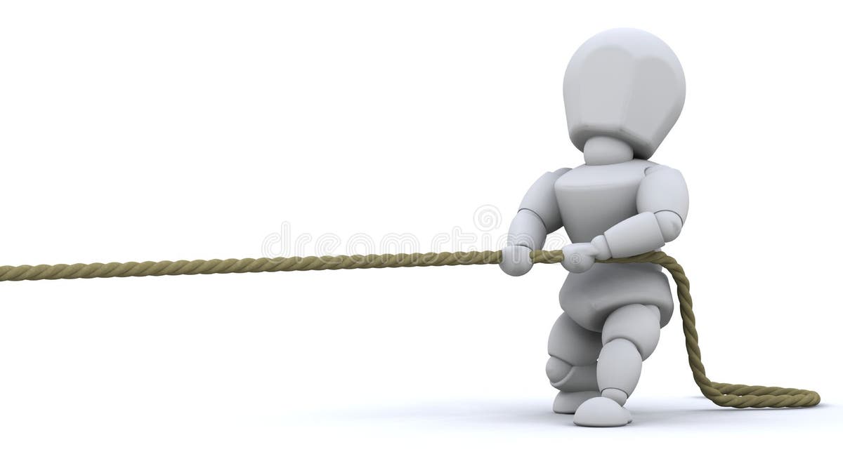Man Pulling Rope Stock Illustrations – 1,435 Man Pulling Rope Stock ...