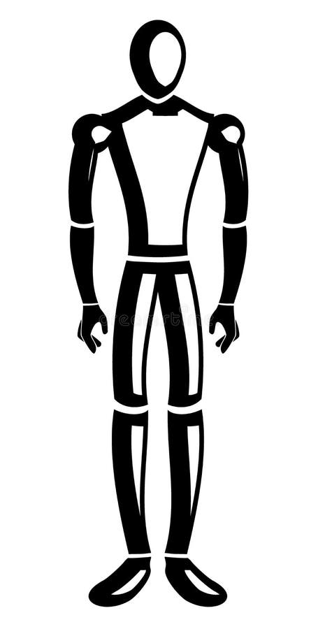 Draw puppet stock vector. Illustration of expressive - 33344104