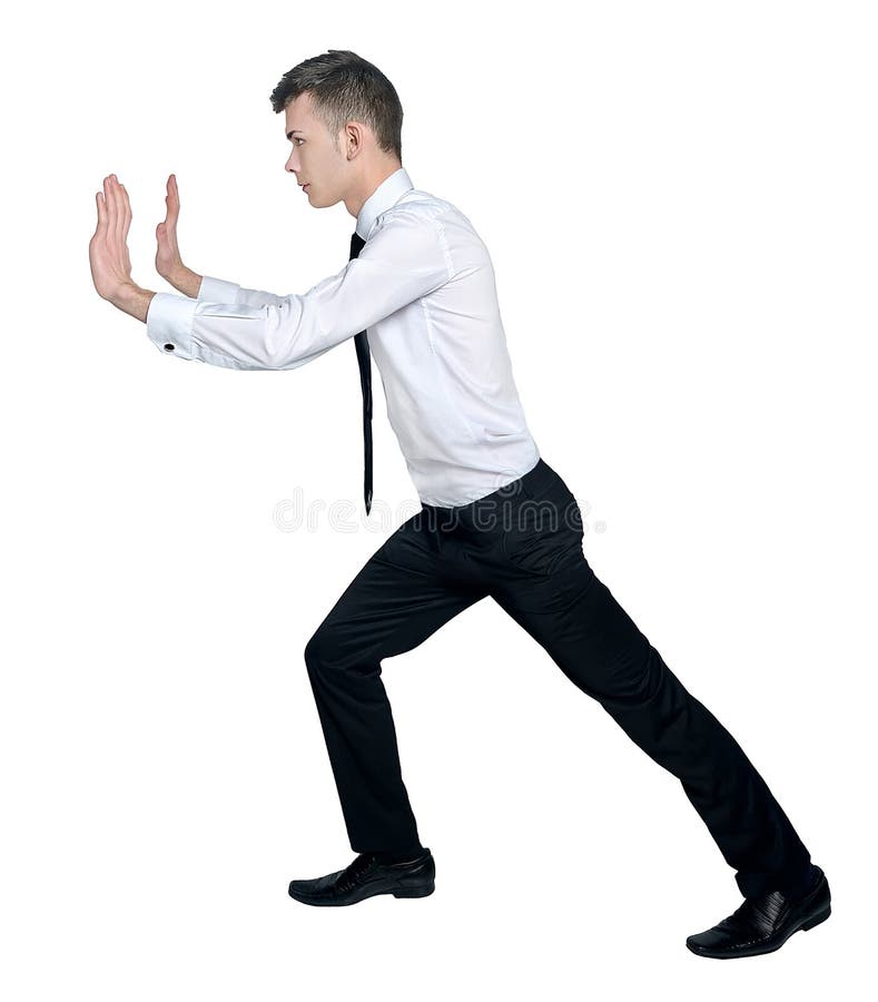 508 Man Pushing Something Stock Photos - Free & Royalty-Free Stock ...