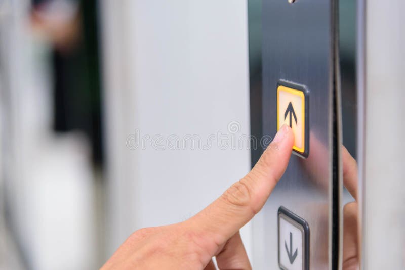 Lift button stock photo. Image of floor, surface, lobby - 19554352