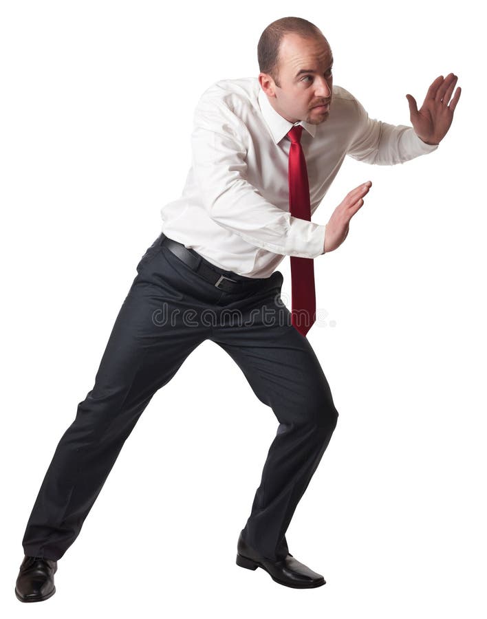 Man push stock photo. Image of active, pose, casual, move - 21579346