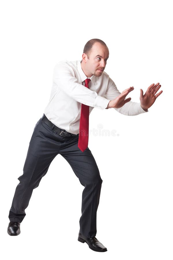 Man in push position stock photo. Image of worker, determination - 66082110