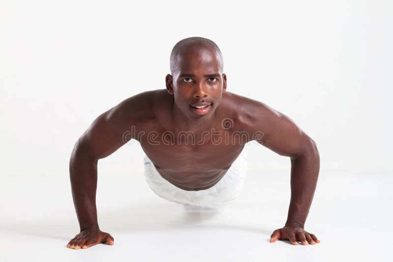 Man push up stock photo. Image of healthy, male, masculine - 18621008