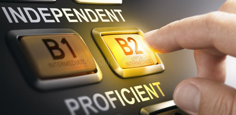 Language Proficiency Levels. International Strandards CEFR Stock ...