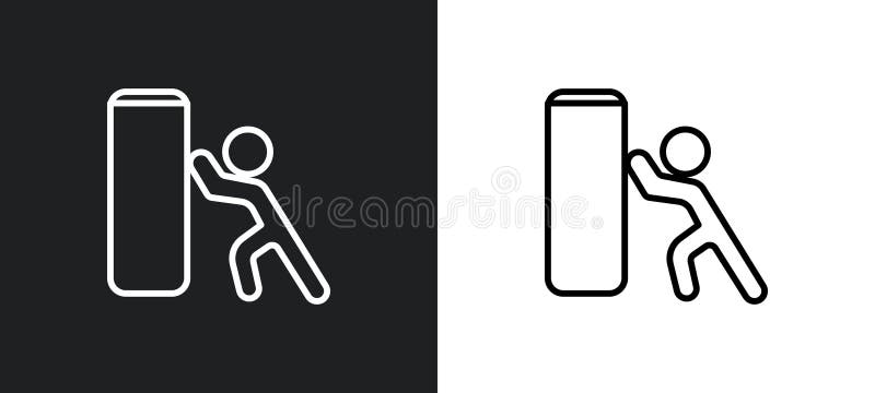 Man Pushing Box Stock Illustrations – 702 Man Pushing Box Stock ...