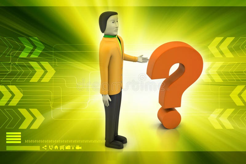 Little Man Question Mark Stock Illustrations – 436 Little Man Question ...