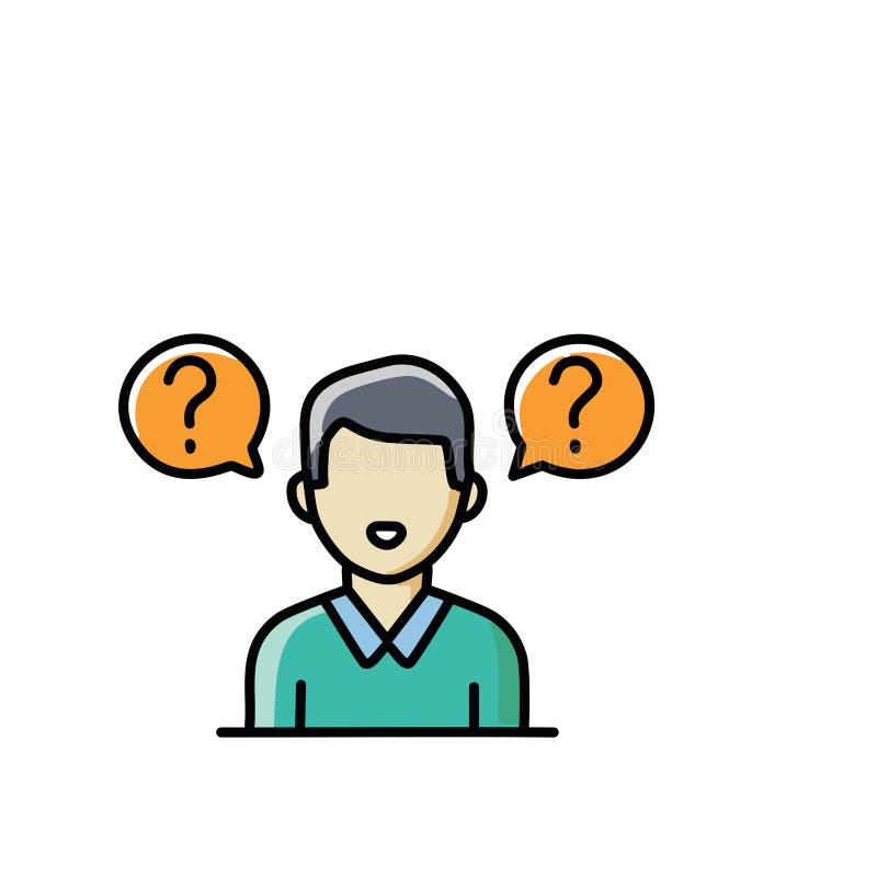 Man Exclamation Mark Stock Illustrations – 3,556 Man Exclamation Mark ...