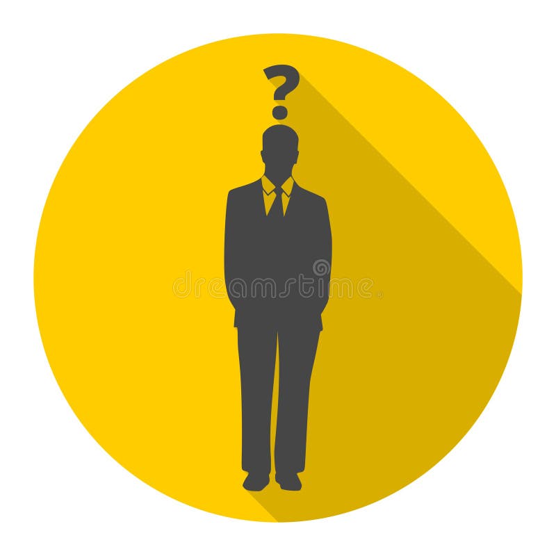 Person Shadow Question Mark Stock Illustrations – 209 Person Shadow ...
