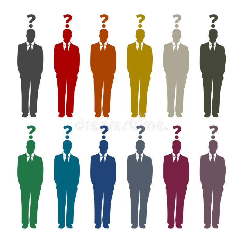Person Shadow Question Mark Stock Illustrations – 209 Person Shadow ...