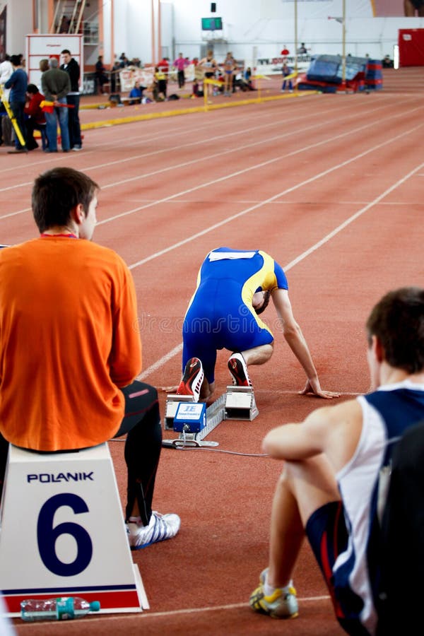 Start of 60m man race editorial stock photo. Image of lifestyle - 23739568