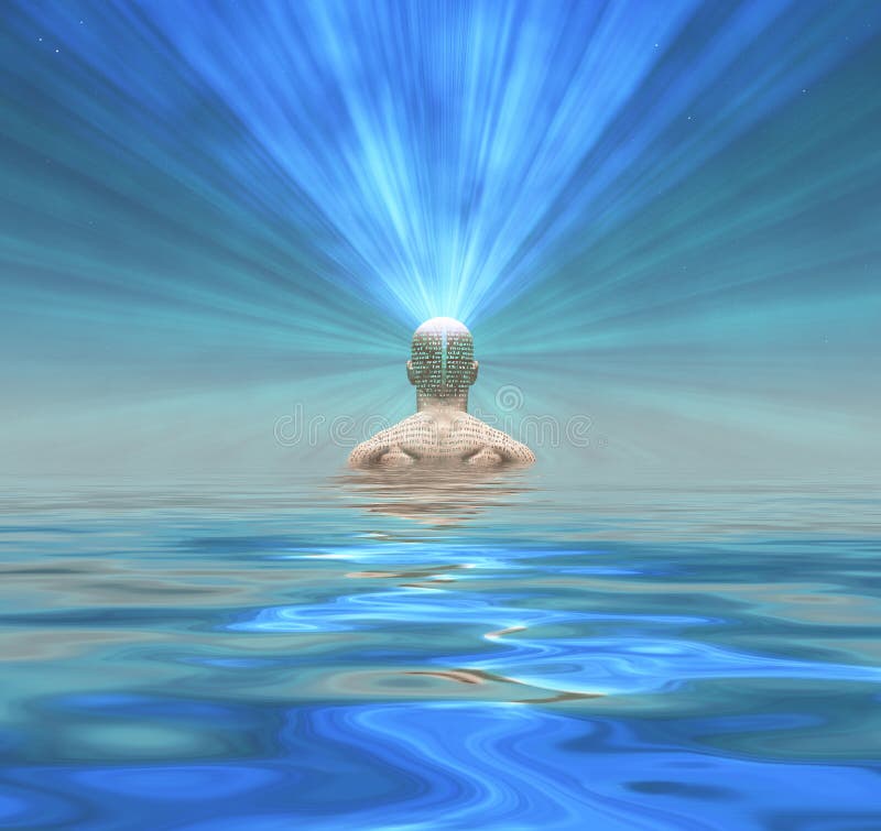 Light of mind stock illustration. Illustration of dreams - 19280395