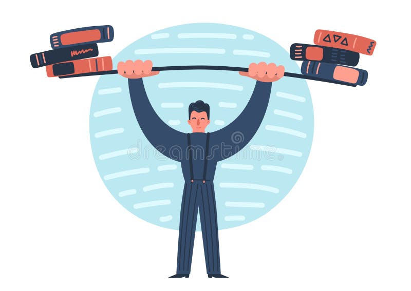 Cartoon Brain Lifting Books Stock Illustrations – 18 Cartoon Brain ...