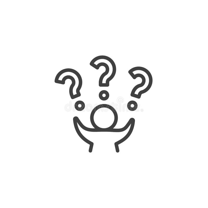Question Mark Person Logo Stock Illustrations – 2,367 Question Mark ...