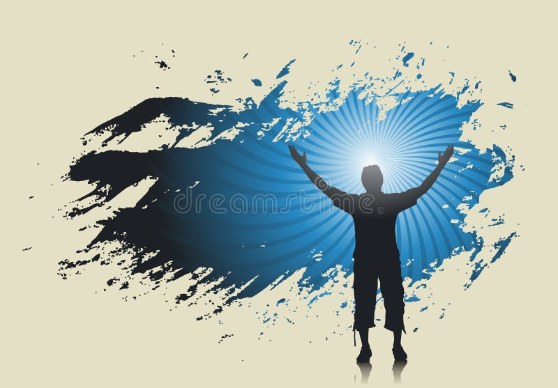 Man Hands Rising Stock Illustrations – 480 Man Hands Rising Stock ...