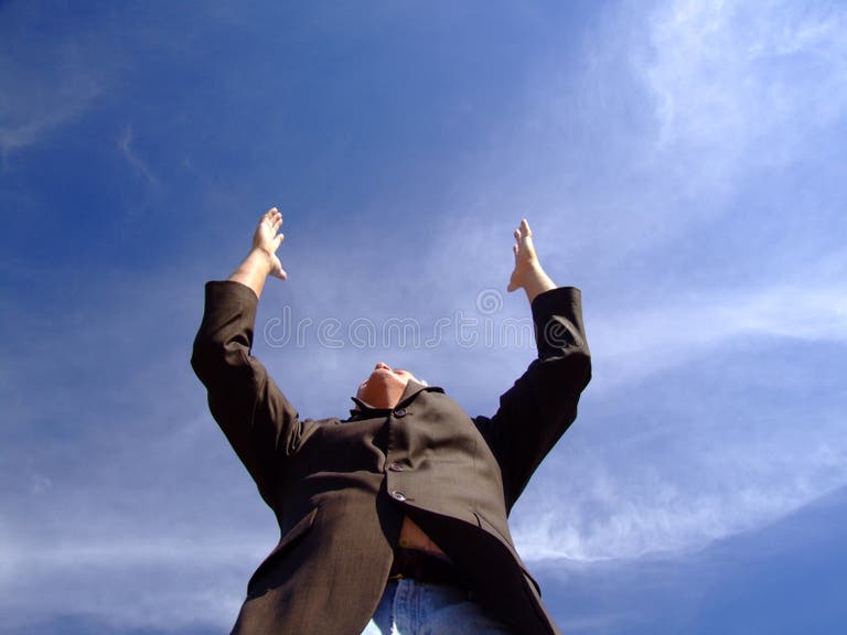 147 Man Reaching To Heaven Stock Photos - Free & Royalty-Free Stock ...
