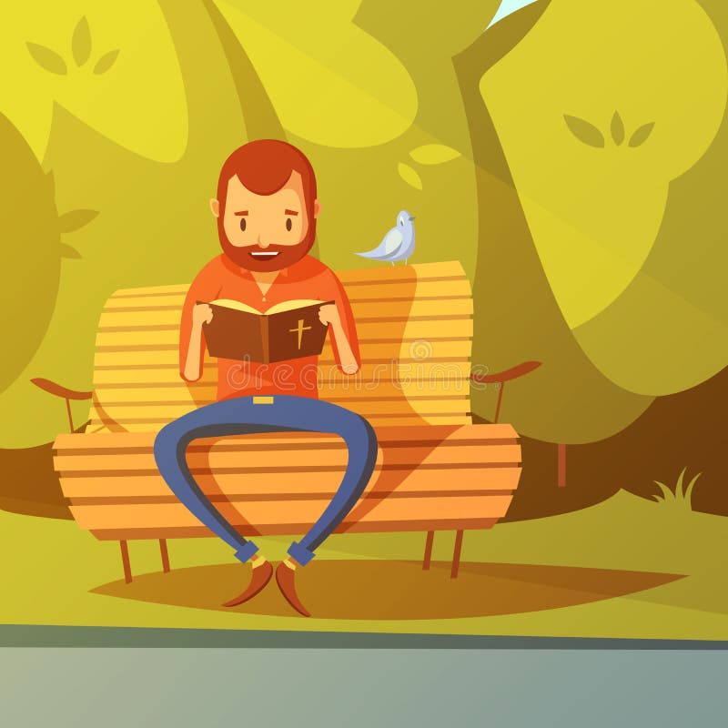 Reading Bible Stock Illustrations – 11,980 Reading Bible Stock ...