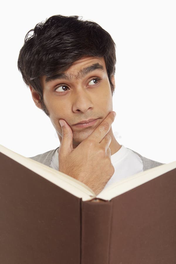 Man reading a book stock photo. Image of learning, hobbies - 185328532