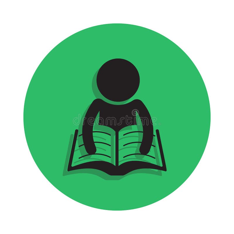 Book Boy Reading Shadow Stock Illustrations – 309 Book Boy Reading ...