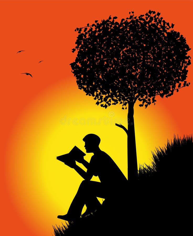 Sunset Reading Stock Illustrations – 512 Sunset Reading Stock ...