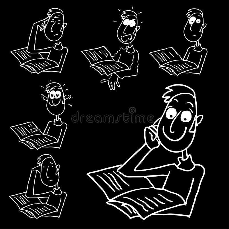 Kid expressions stock vector. Illustration of laughing - 9744768