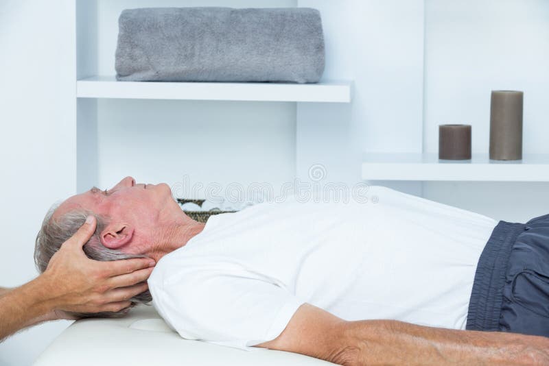 Man receiving head massage stock photo. Image of eyes - 54260876