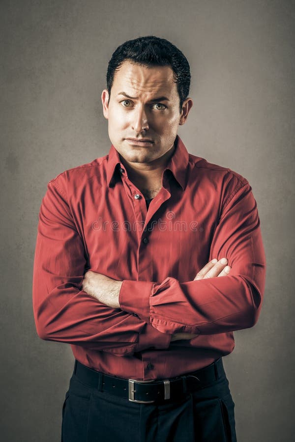 Arrogant business man stock photo. Image of businessman - 3045514