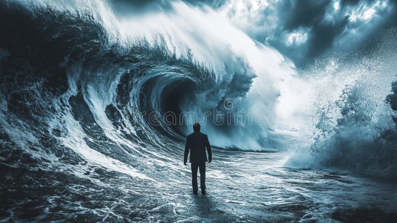 Approaching Tsunami Stock Illustrations – 268 Approaching Tsunami Stock ...