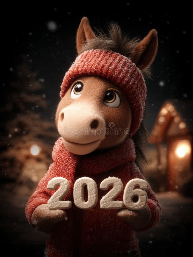 Man in Red Sweater and Hat Holding a White Sign with Number 202 on a ...