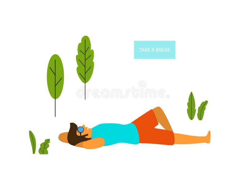 Lying Down Stock Illustrations – 10,445 Lying Down Stock Illustrations ...