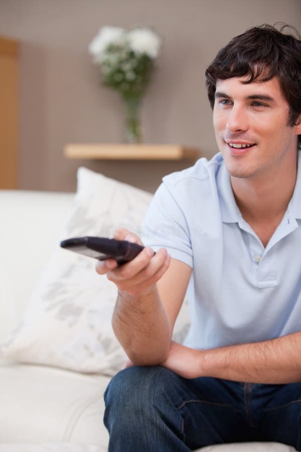 5,690 Happy Man Couch Remote Stock Photos - Free & Royalty-Free Stock ...