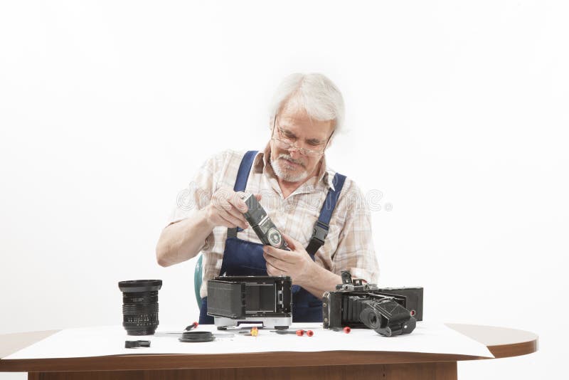 Man repairing fan stock image. Image of electrician, tool - 34250949