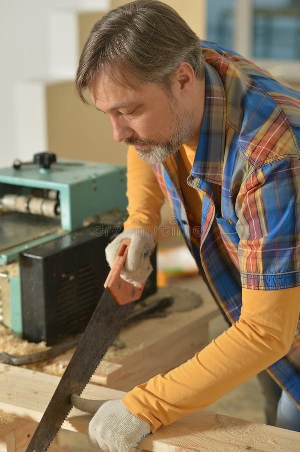 Man repairing in the room stock photo. Image of interior - 67370164