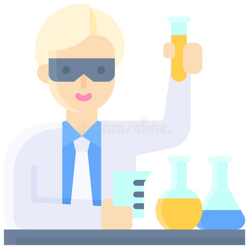 Man Researcher Icon, an Avatar that is Related To Education Stock ...