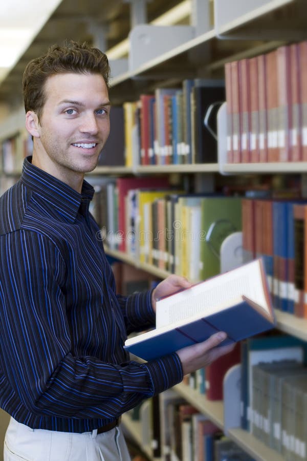 Man researching stock image. Image of happy, fresh, casual - 9792233
