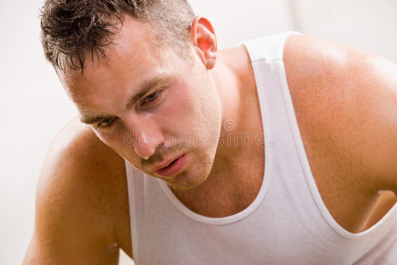 Man resting stock image. Image of male, shoulders, caucasian - 17049729