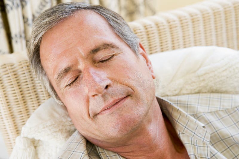 Man Resting stock image. Image of care, indoors, home - 7771263