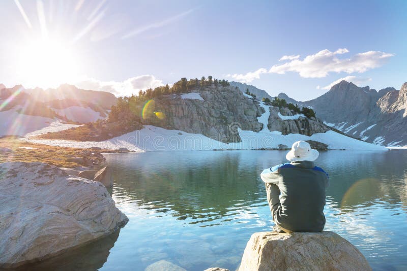 Rest on the lake stock image. Image of breathe, inspire - 263198375