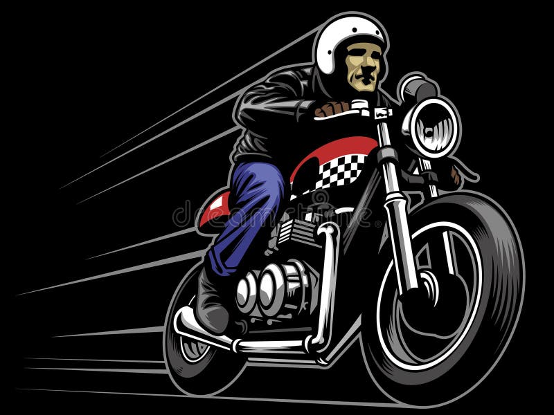 Art Motorcycle Ride Stock Illustrations – 16,331 Art Motorcycle Ride ...