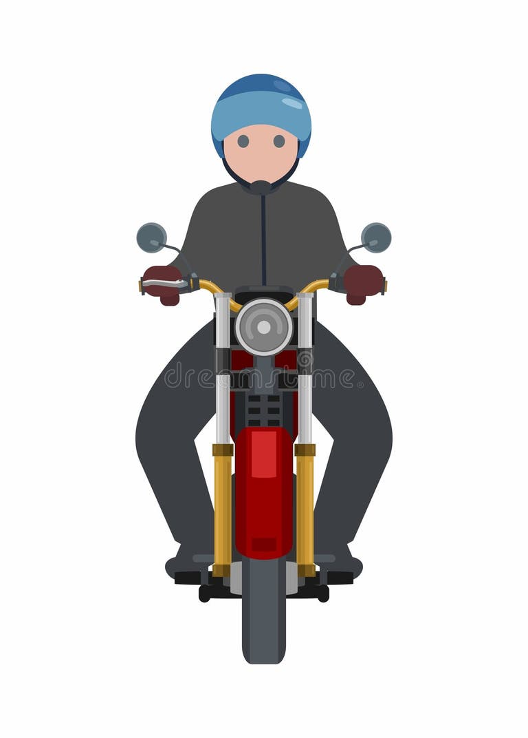 Motorcycle Front View Stock Illustrations – 4,163 Motorcycle Front View ...